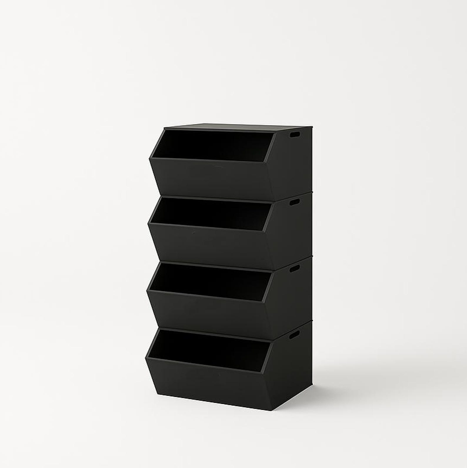 DIY Stackable Storage Bin Plans: Woodworking Build Plans (PDF File) - Etsy