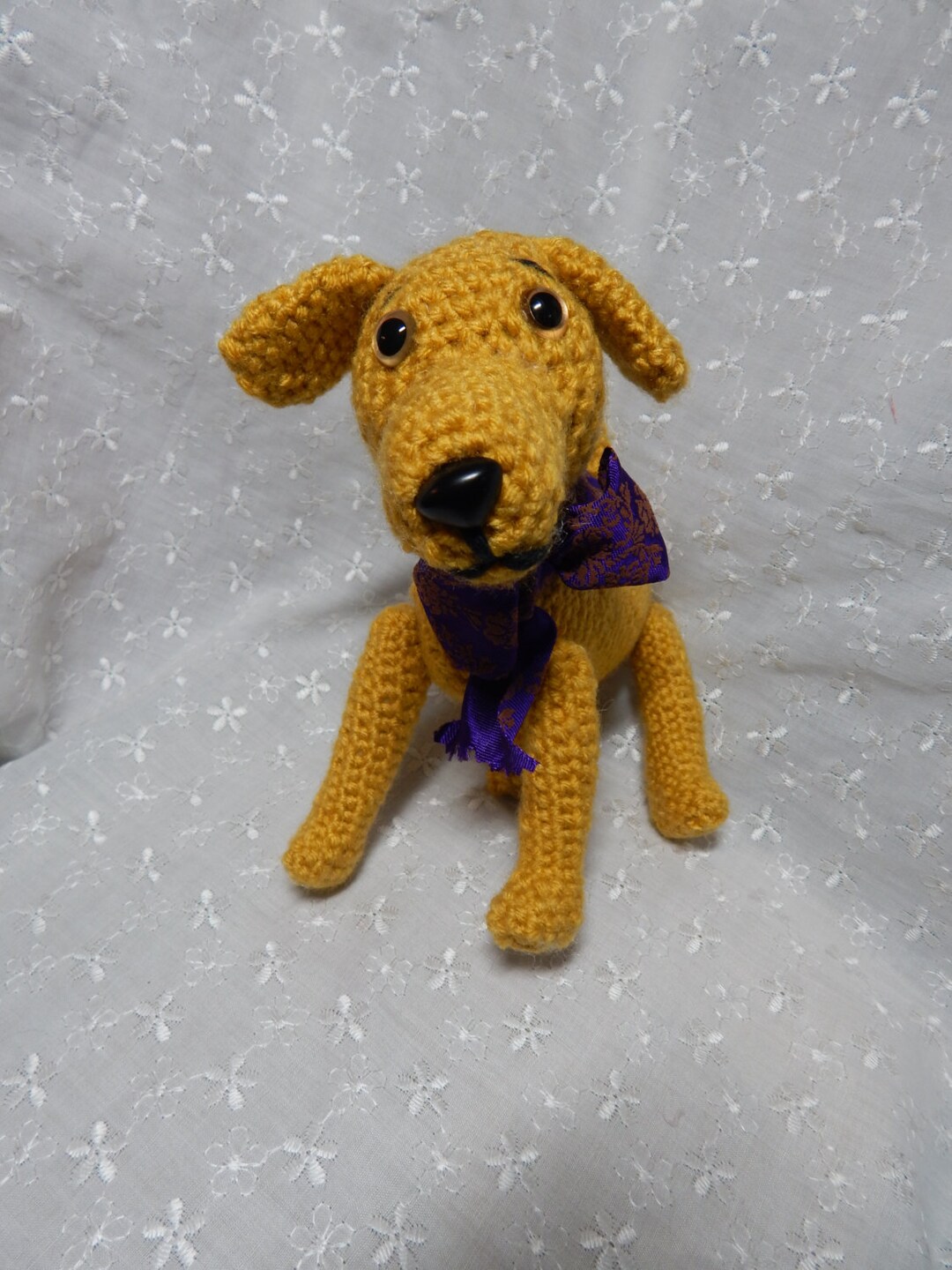 Labrador Puppy Yellow Lab Amigurumi Yellow Dog Golden - Etsy
