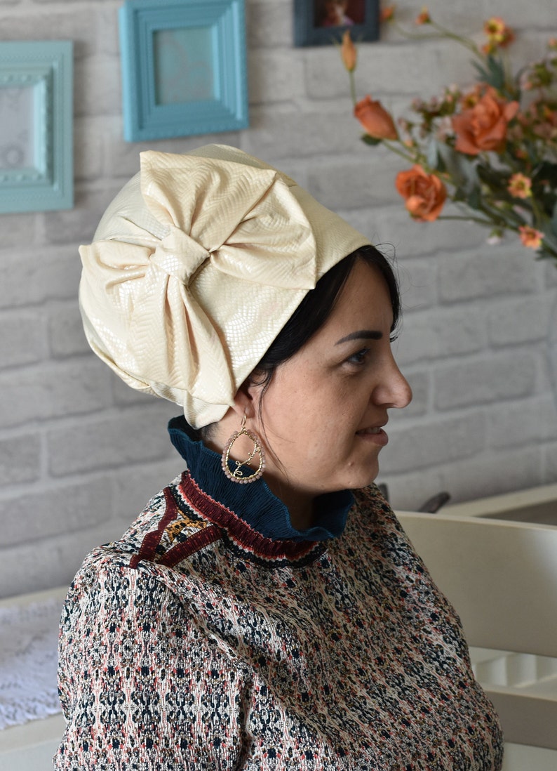 Jewish Hair Snood, Leatherette, Israel Clothing,snood, Hair Covering ...