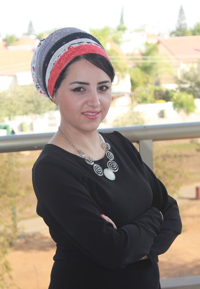 NEW Jewish Head Wrap, Lace Cover, Jewish Headcovering, Tichel, Head ...