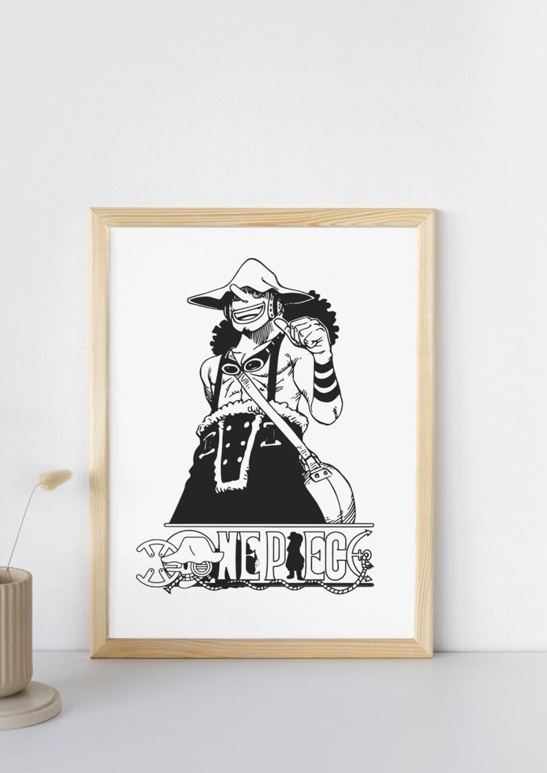 One Piece Straw Hat Crew Poster Set: Anime Manga Art (digital Download ...