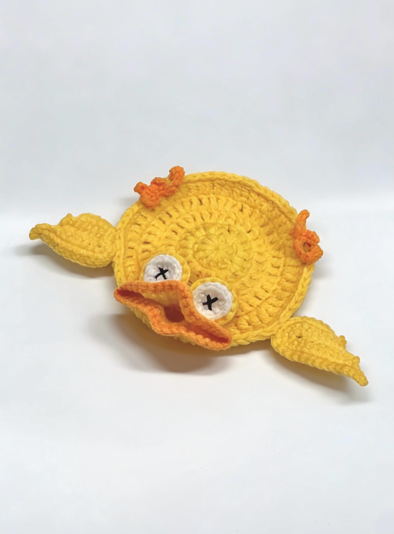 Funny Duck Coaster Pattern, Crochet Animal Coaster Pattern, Duck ...