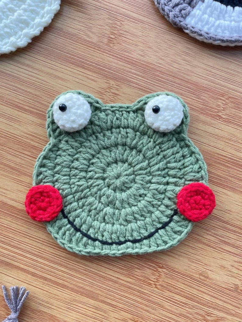 7-in-1 Animal Coaster Crochet Pattern, Crochet Coaster Pattern PDF ...