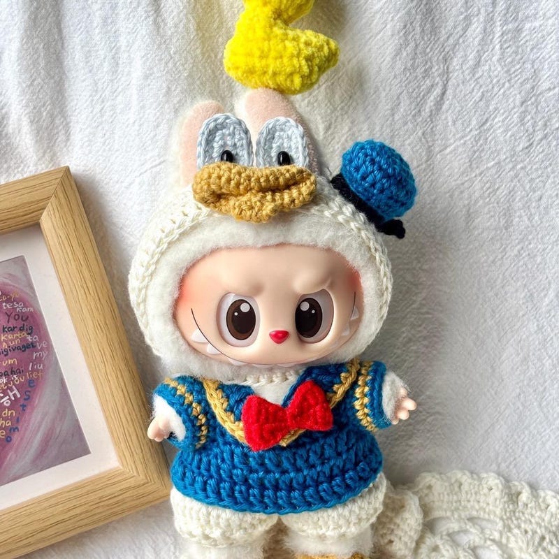 Labubu Rainbow Doll - Etsy UK