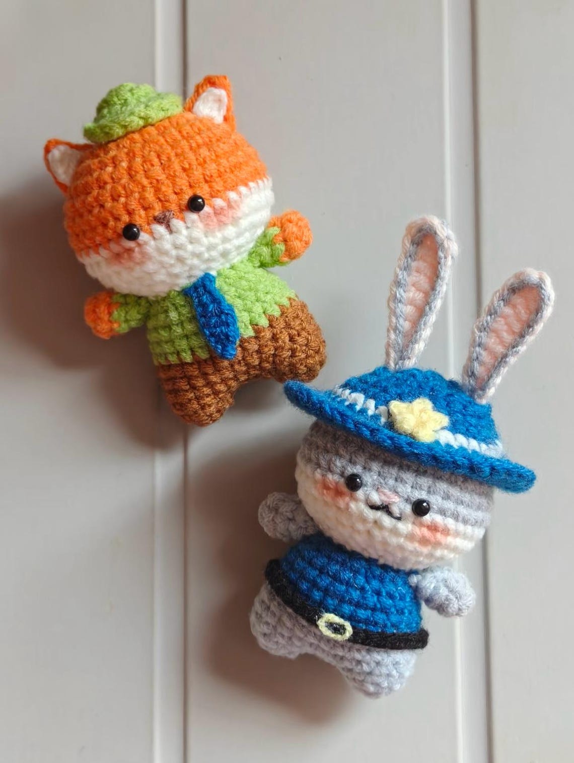 Judy and Nick Crochet Pattern, Zootopia Crochet Pattern, Amigurumi ...