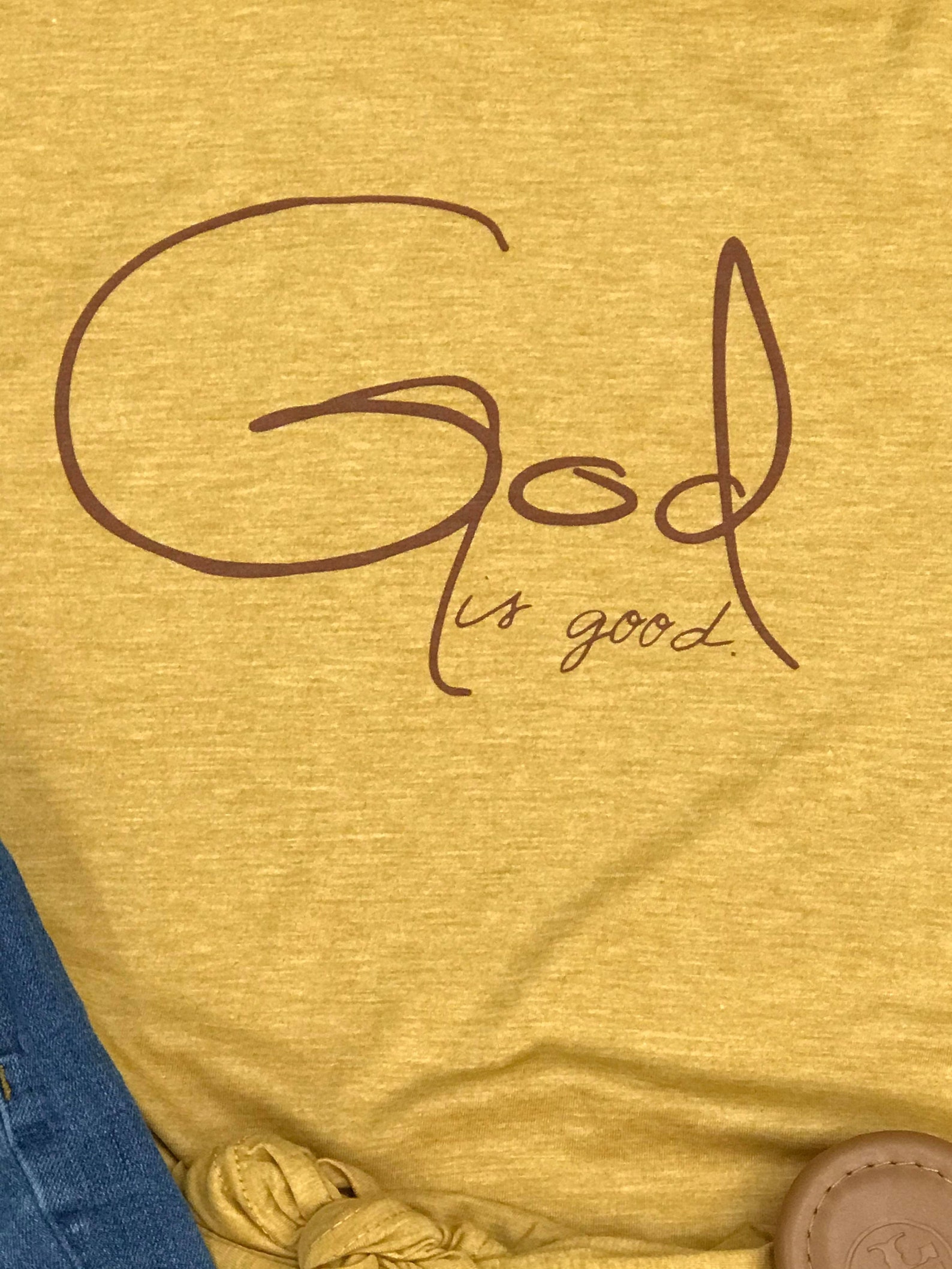 God is goed Bella Canvas DTG tee favoriete t-shirt Fast - Etsy België