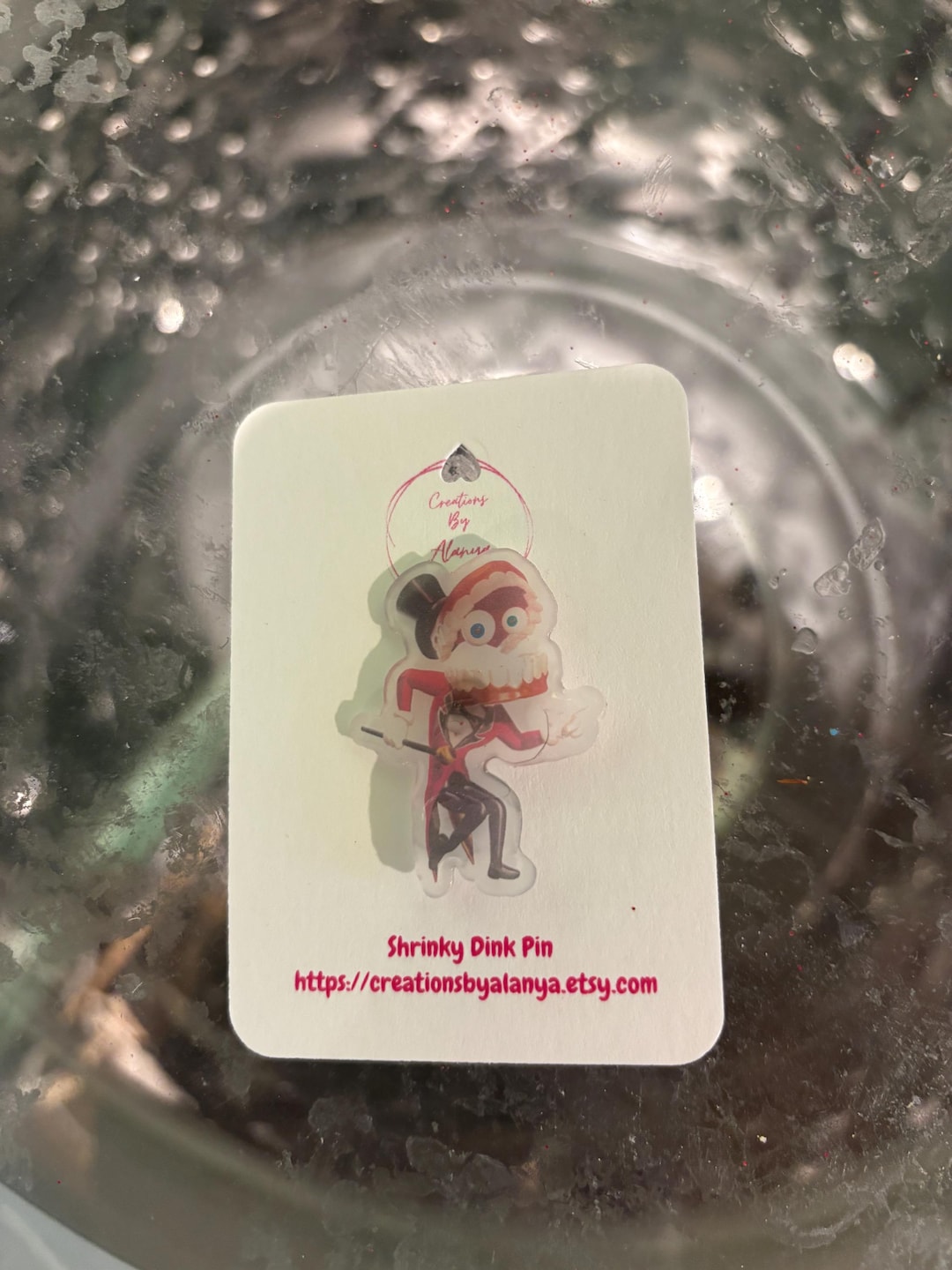 The Amazing Digital Circus Caine Ringmaster Shrinky Dink Pin - Etsy