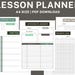 Teacher Planner 2025 Printable PDF| Spiral Lesson Plan Binder ...
