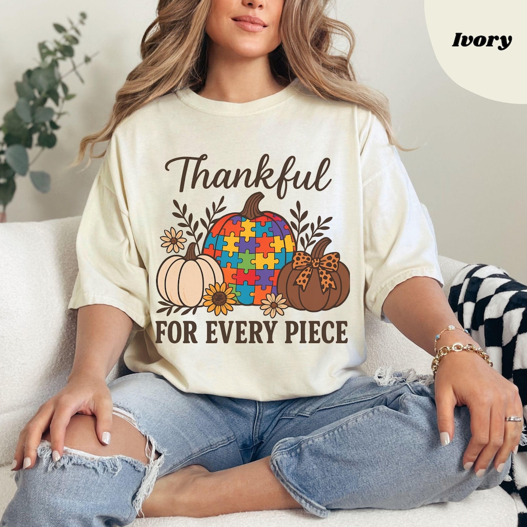 Comfort Colors® Thankful for Every Piece Shirt, SPED Teacher ...