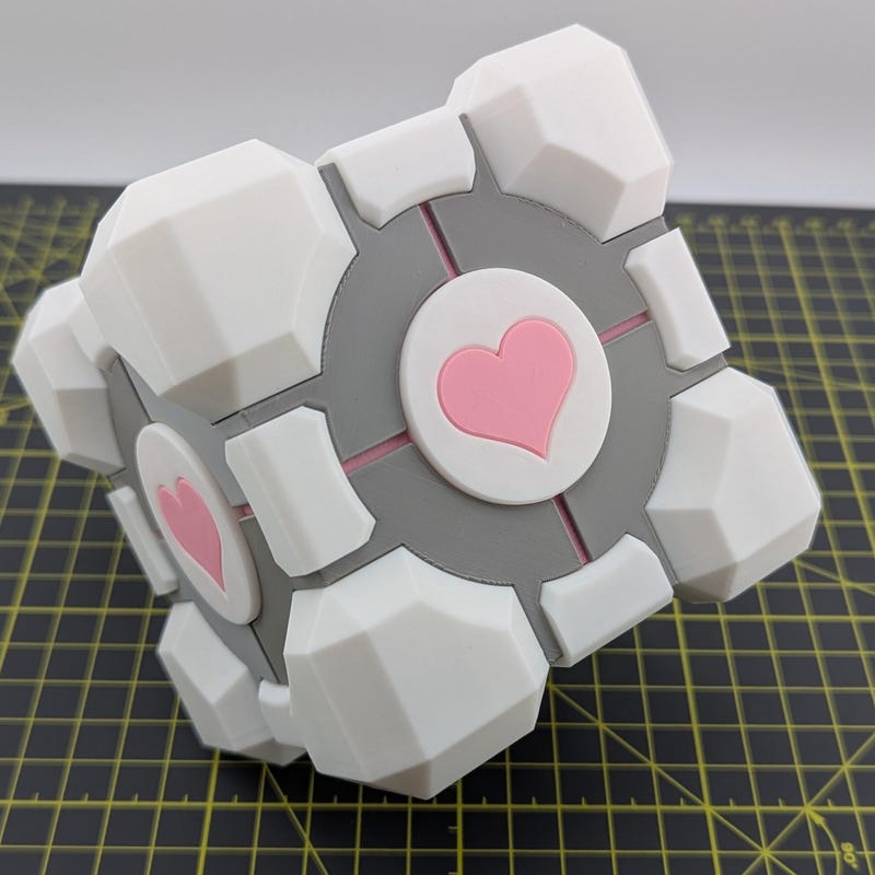 Companion Cube - Etsy