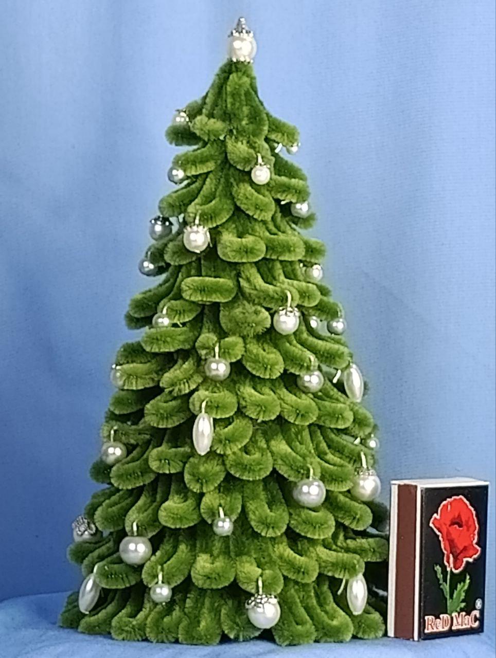 Handmade Festive Christmas Tree, Home Office Decor (20 Cm) - Etsy