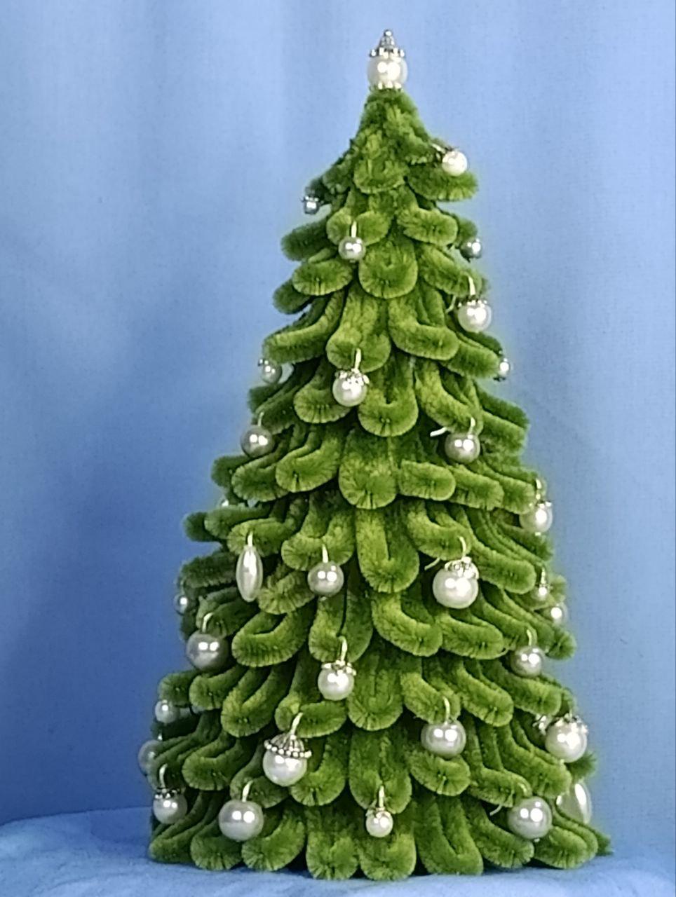 Handmade Festive Christmas Tree, Home Office Decor (20 Cm) - Etsy