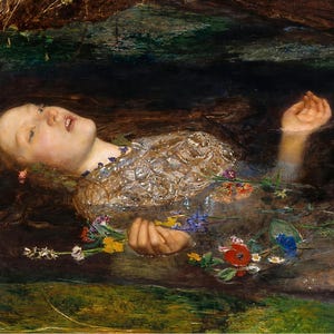 Ophelia Fine Art Print | Pre-raphaelite Masterpiece by John Everett ...