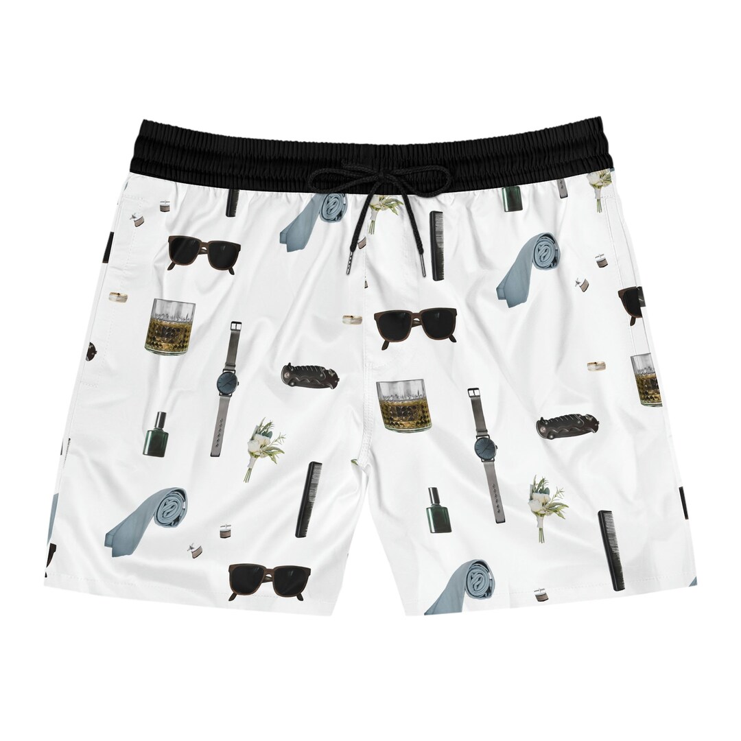 Men's Groom / Groomsmen Swim Shorts - Etsy