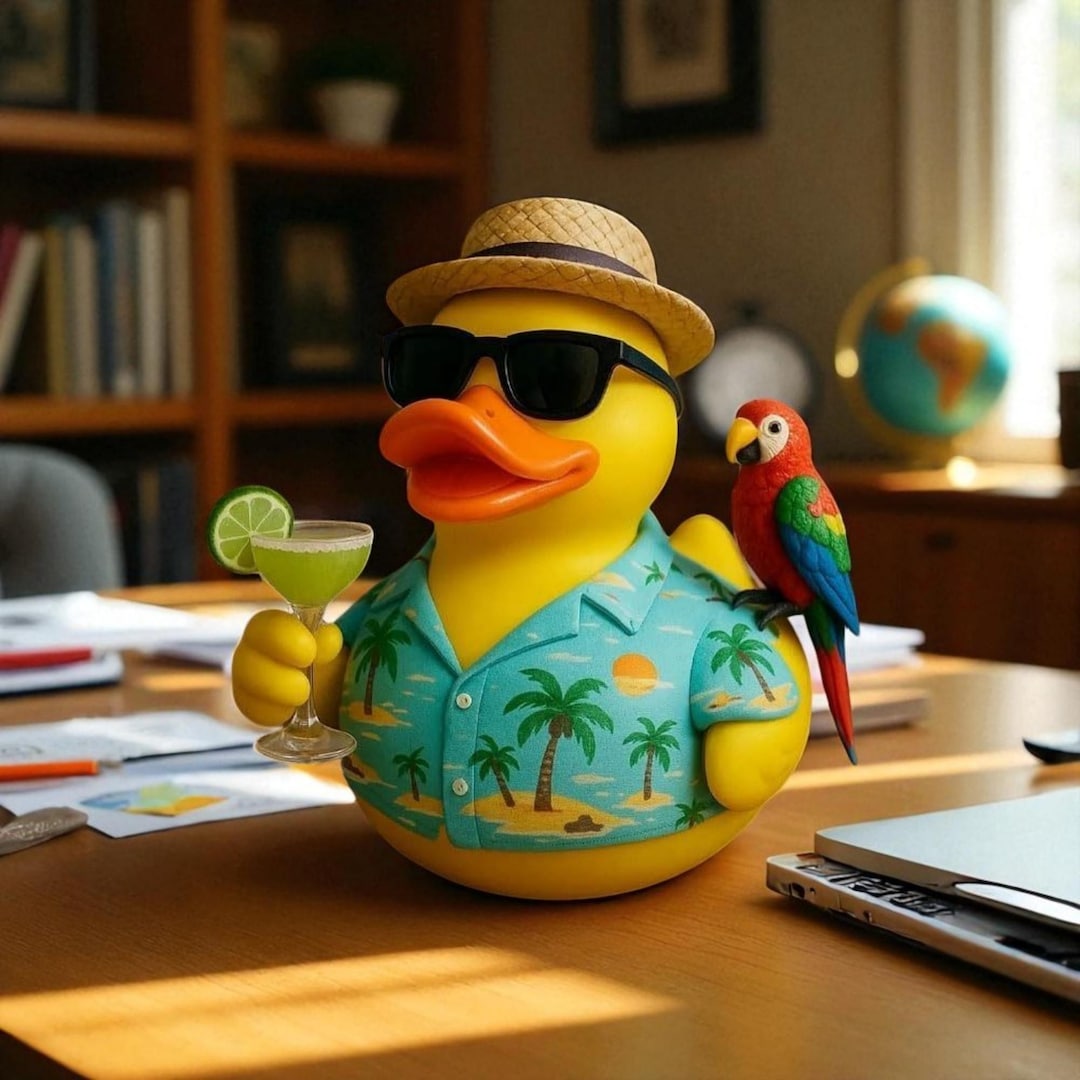Jimmy Buffet Memorial Duck Jimmy Buffet Accessories,collectible Hand ...