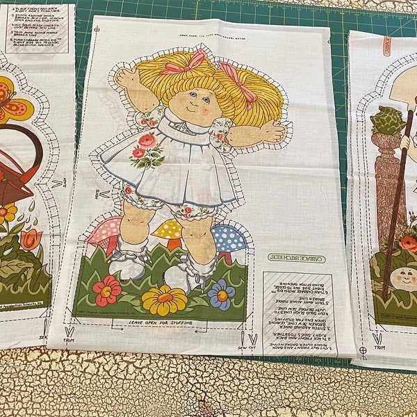 Doll Fabric Panel - Etsy