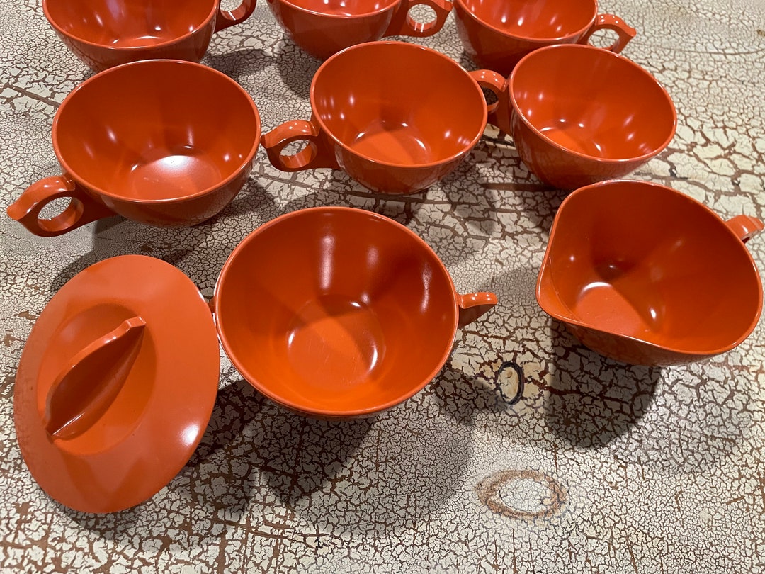 Mid Century Modern Laguna Melmac LA CA Melamine Retro Tea Coffee Cup ...