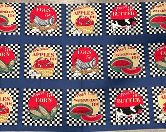Farm Stand Fabric | Etsy