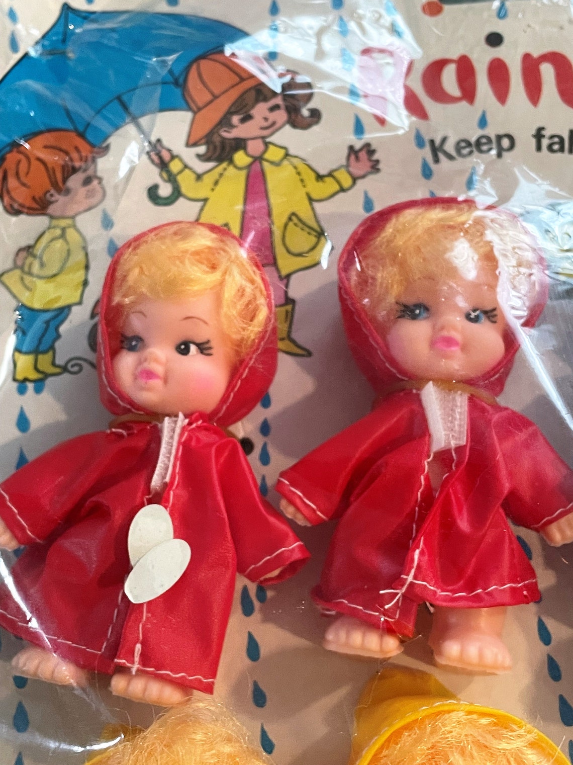 Vintage Mini Rain Baby Dolls in Raincoats Mackintosh Slickers - Etsy