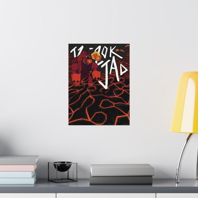 Jad OSRS Vertical Poster For, Gaming Set Up, Home Decor, Wall Art ...