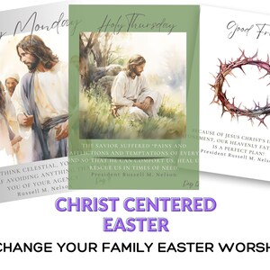 LDS Easter| LDS Holy Week | Christ Centered Easter | Think Celestial - Etsy