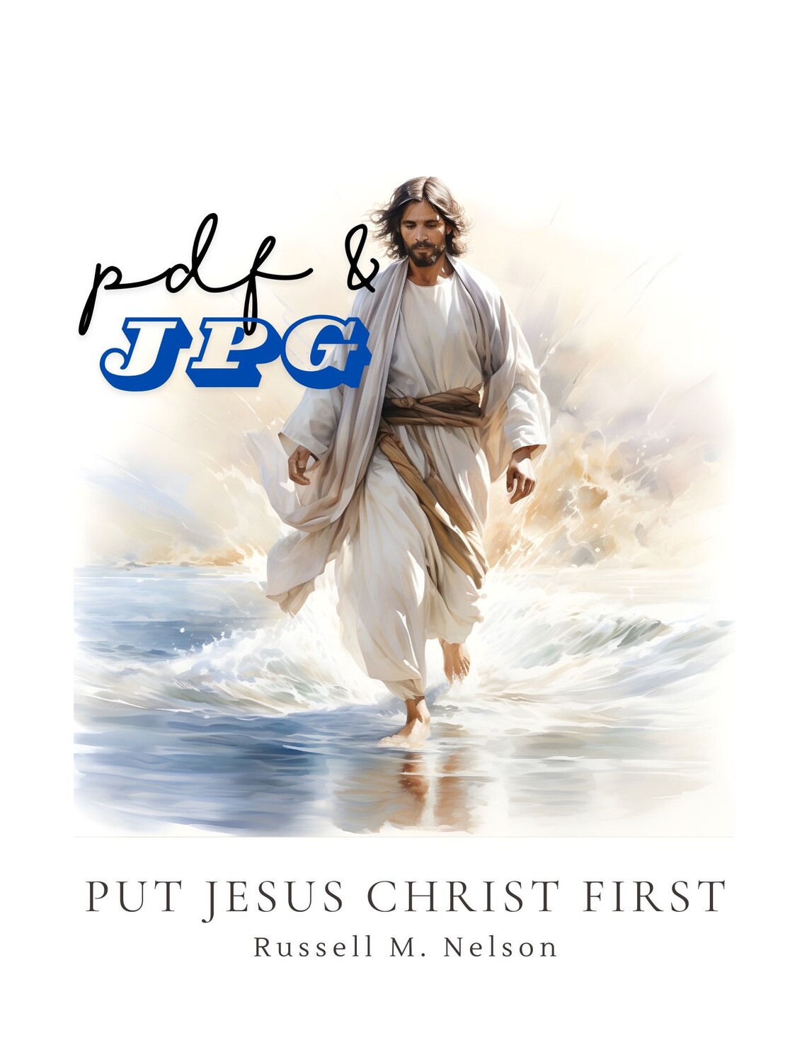 Put Jesus Christ First, Russell M Nelson Quote, Think Celestial ...