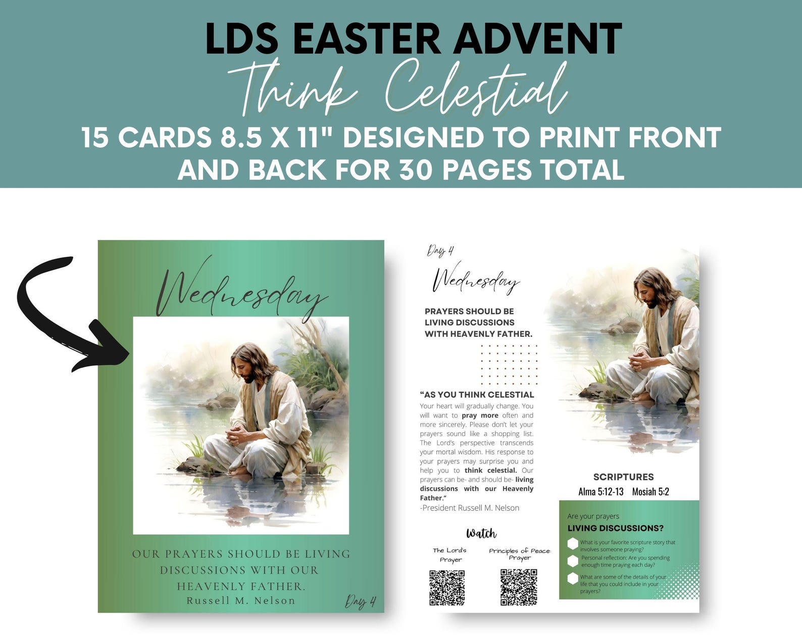 LDS Easter| LDS Holy Week | Christ Centered Easter | Think Celestial - Etsy