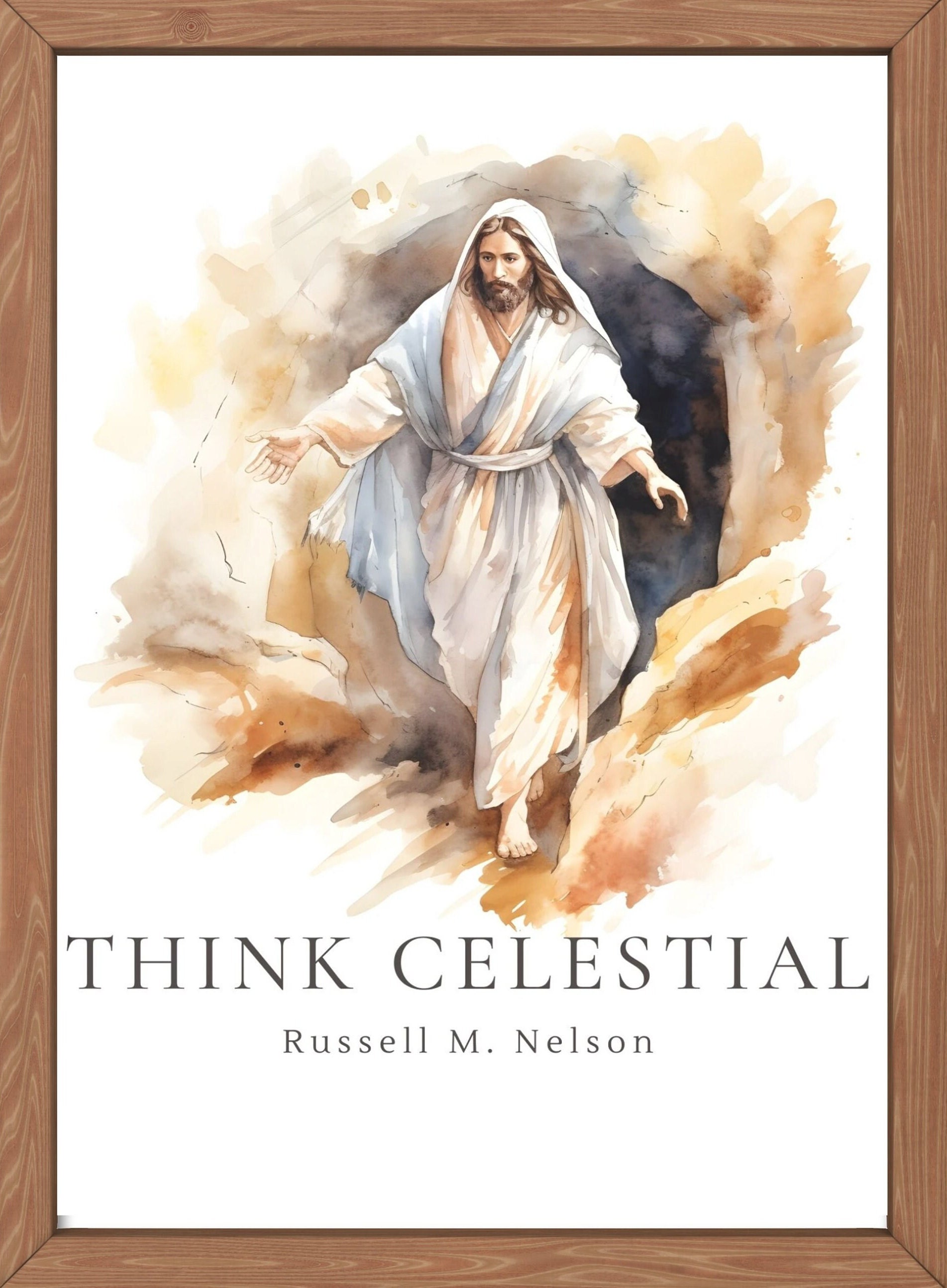 Think Celestial, Russell M Nelson Quote, Instant Download, LDS ...