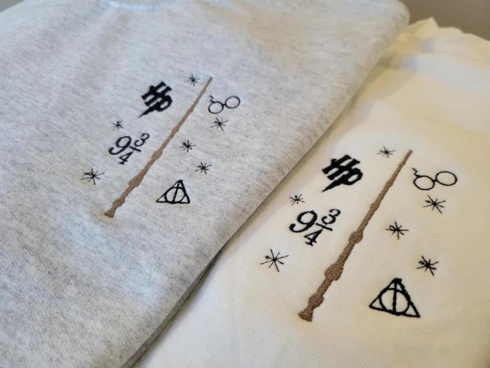 Wizard Wand Embroidery Design, Christmas Embroidered, Fantasy Wizard ...