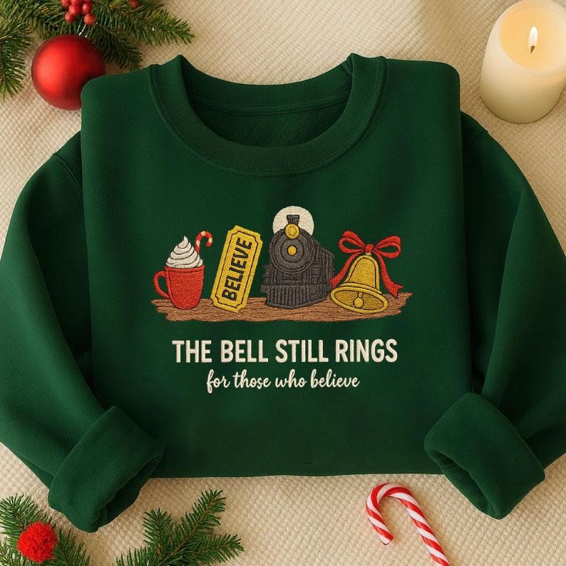 Believe the Polar Express Embroidery Designs, the Bell Still Rings for ...