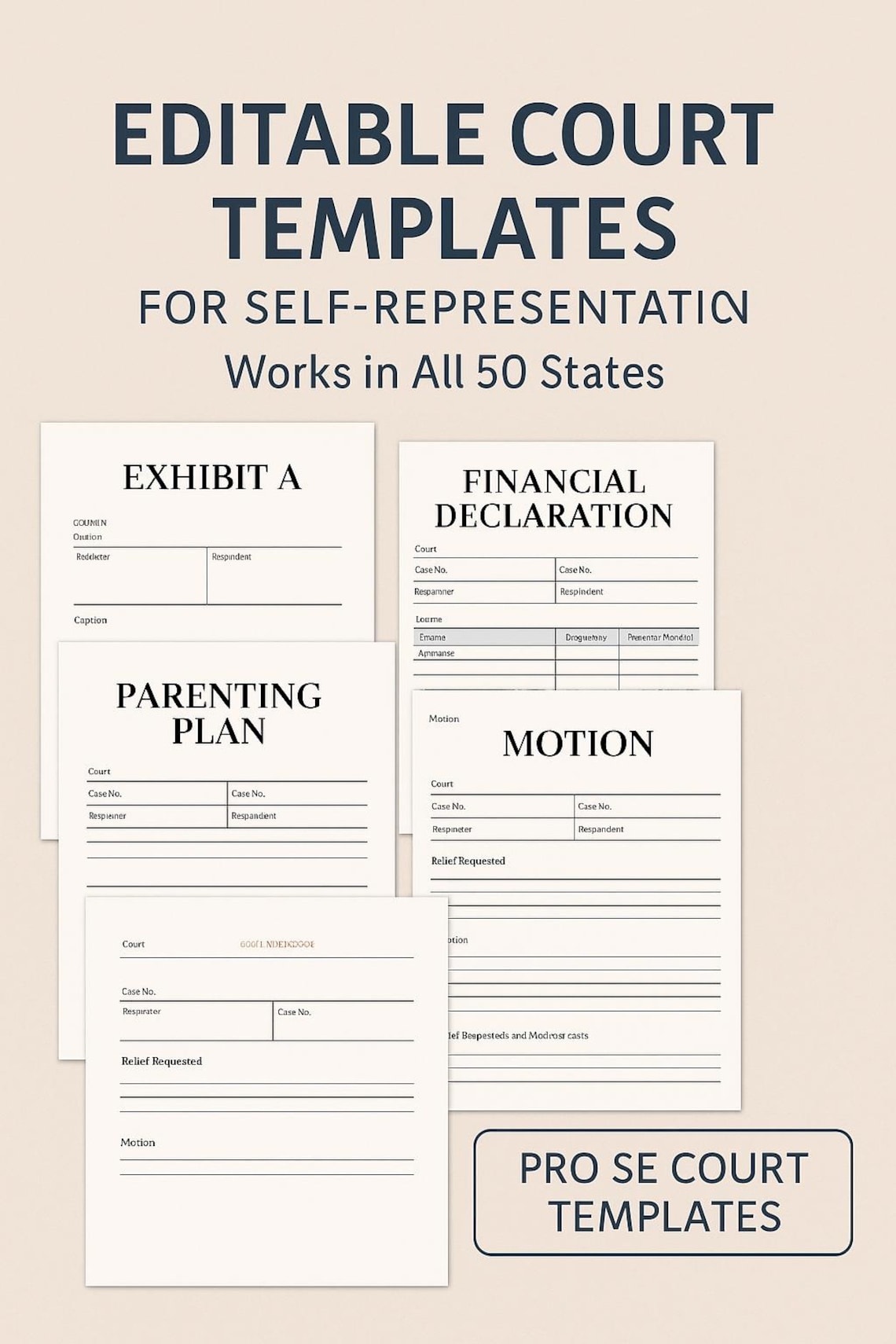 Family Court, Legal Document, Exhibit, Parenting Plan, Finances ...