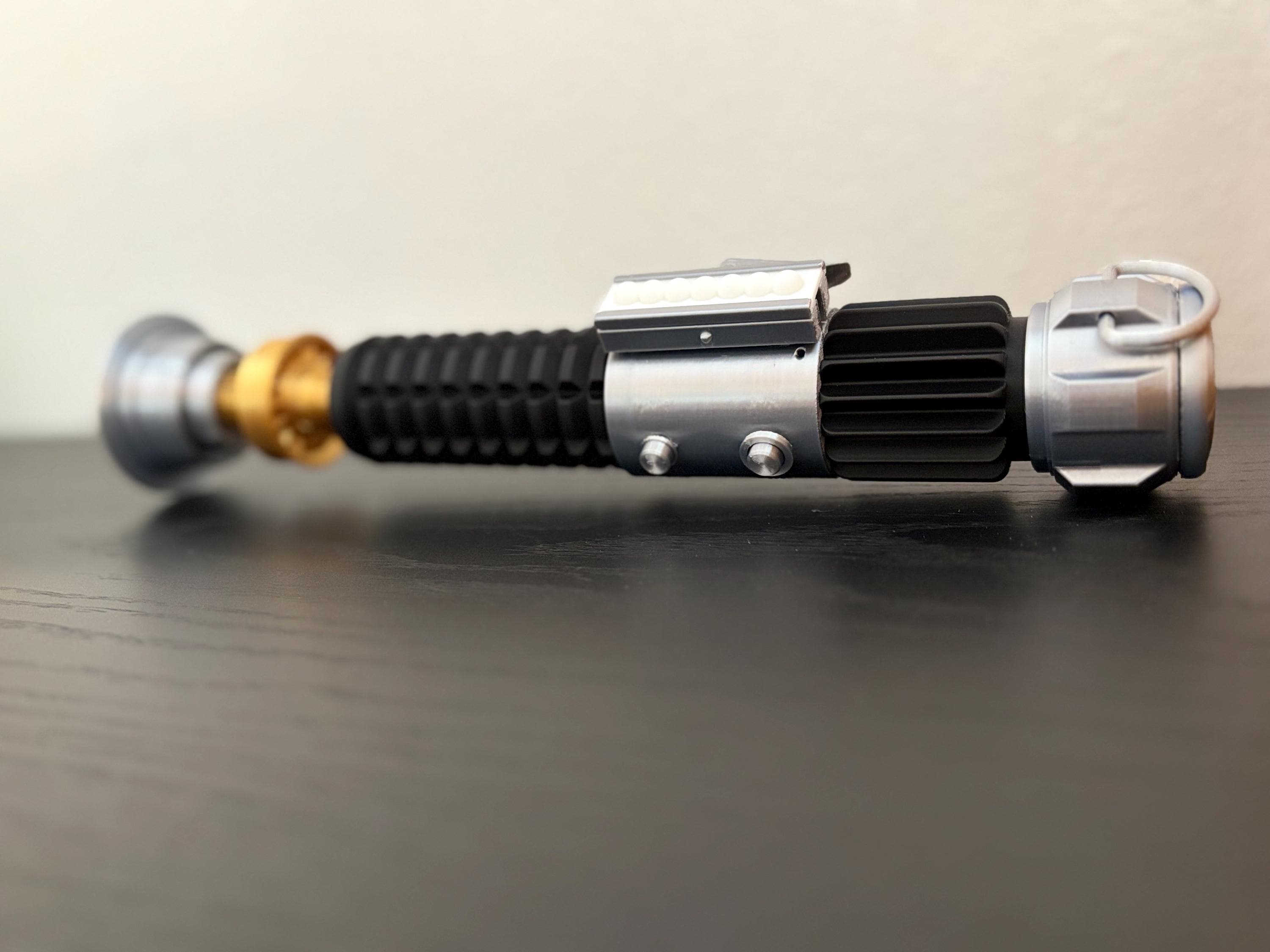 Obi-wan Kenobi Lightsaber Hilt Replica – Episode IV: A New Hope | 3D ...
