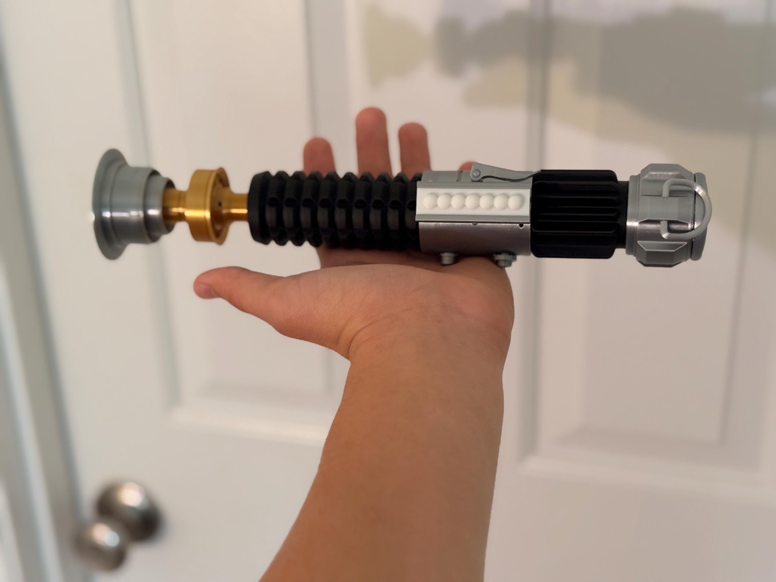 Obi-wan Kenobi Lightsaber Hilt Replica – Episode IV: A New Hope | 3D ...