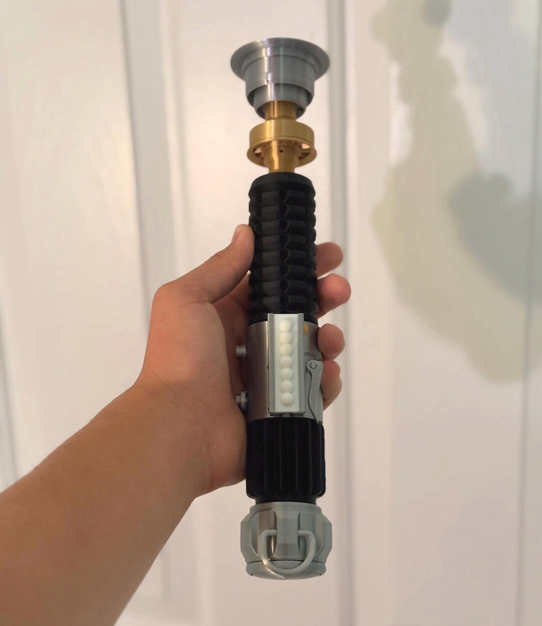 Obi-wan Kenobi Lightsaber Hilt Replica – Episode IV: A New Hope | 3D ...
