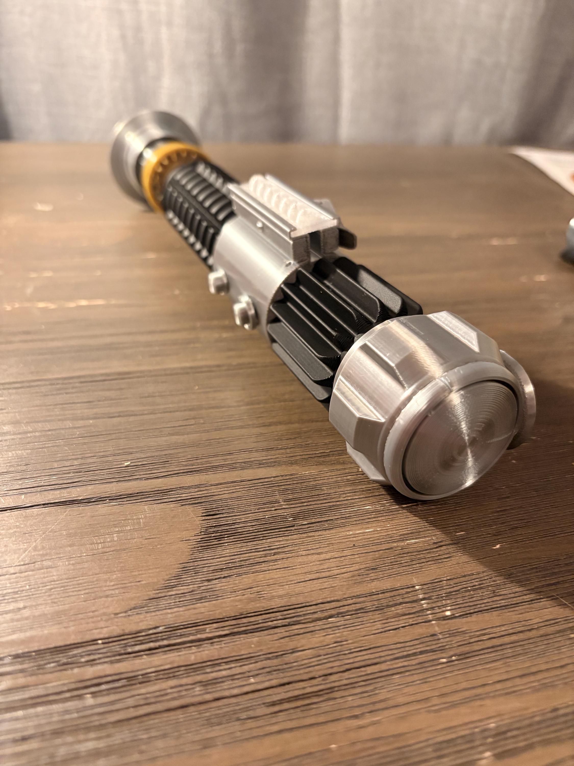 Obi-wan Kenobi Lightsaber Hilt Replica – Episode IV: A New Hope | 3D ...