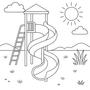 Kids Summer Coloring Book — Fun Day at the Park - Etsy