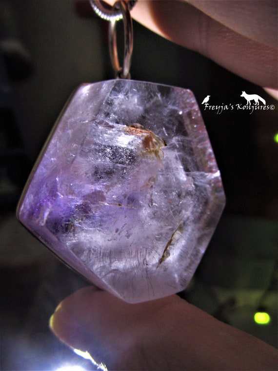 Giant Violet Purple Super 7 Melody Stone Colour Zone Smoky | Etsy