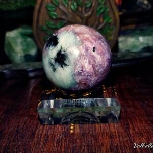 Huge Ruby in Zoisite Sphere Display Specimen earth and Fire - Etsy
