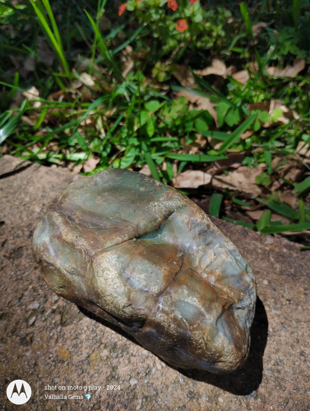 Large Rough Pale Mint Green Nephrite River Jade Display Specimen ...