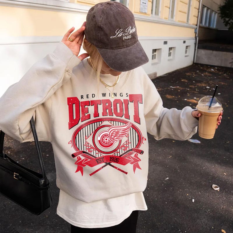 Detroit Red Wings - Etsy