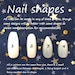 FFXIV Emet Selch Inspired Custom Press on Nails | Fake Nails | Final ...
