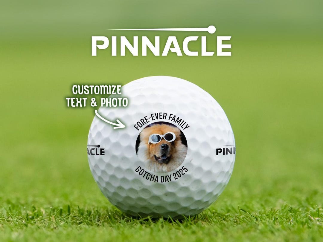 Personalized Photo and Text Golf Balls | Custom Golf Gift | Funny Golf ...