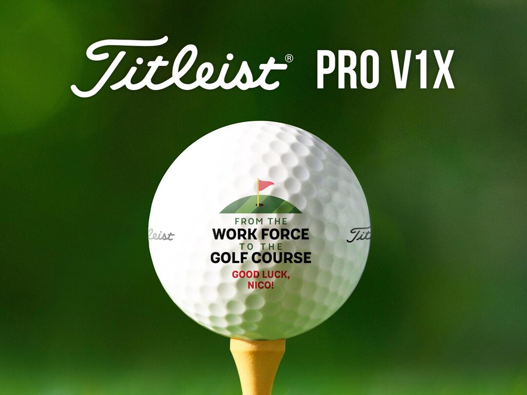 From the Work Force to the Golf Course Personalized Golf Balls ...