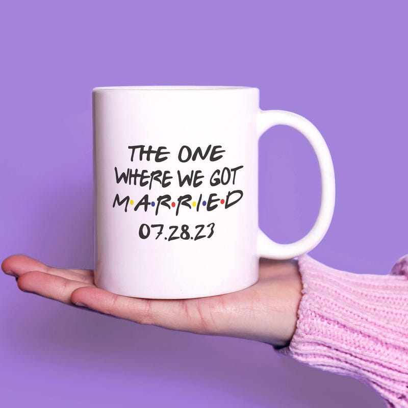We Got Married - Etsy
