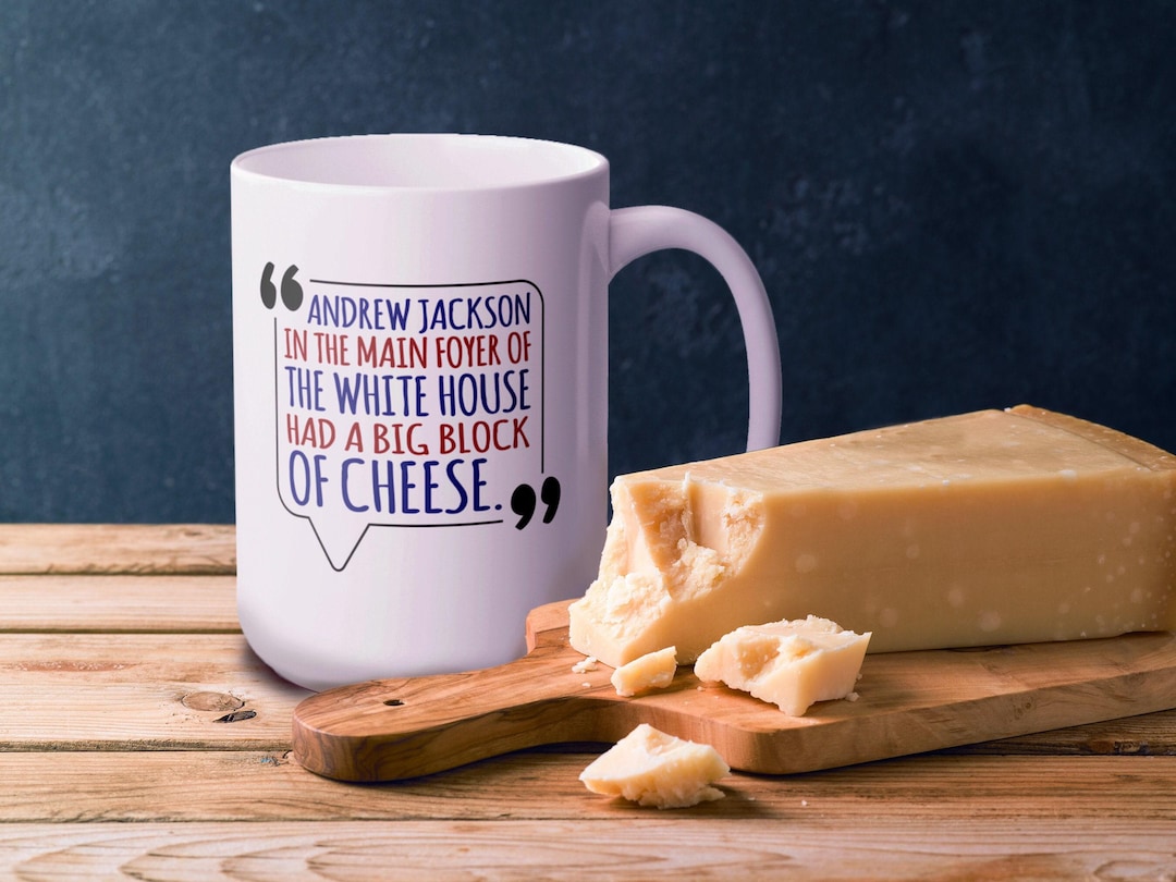 Big Block of Cheese Mug | West Wing Fan Gift | Leo Mcgarry, Andrew ...