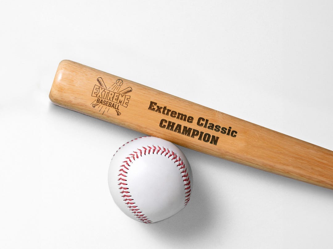 Custom Logo Mini Bat | Corporate Gift | Baseball Team Gift | End of ...