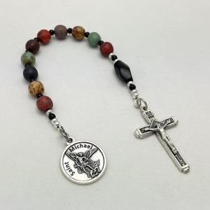 St. Michael the Archangel Roman Catholic Single Decade Chaplet - Etsy