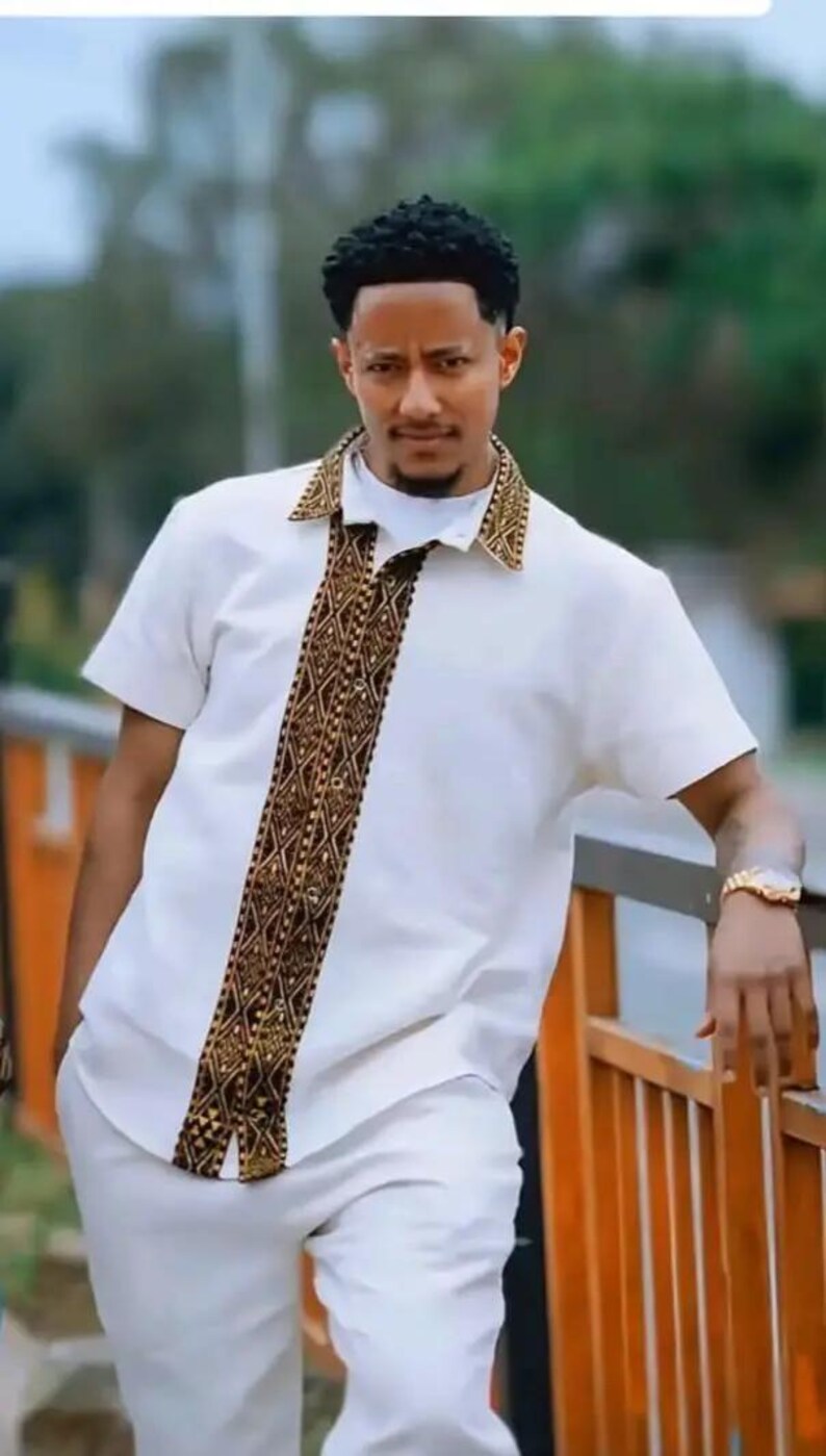Ethiopian & Eritrean Men’s Traditional Wear | Handwoven Habesha ...