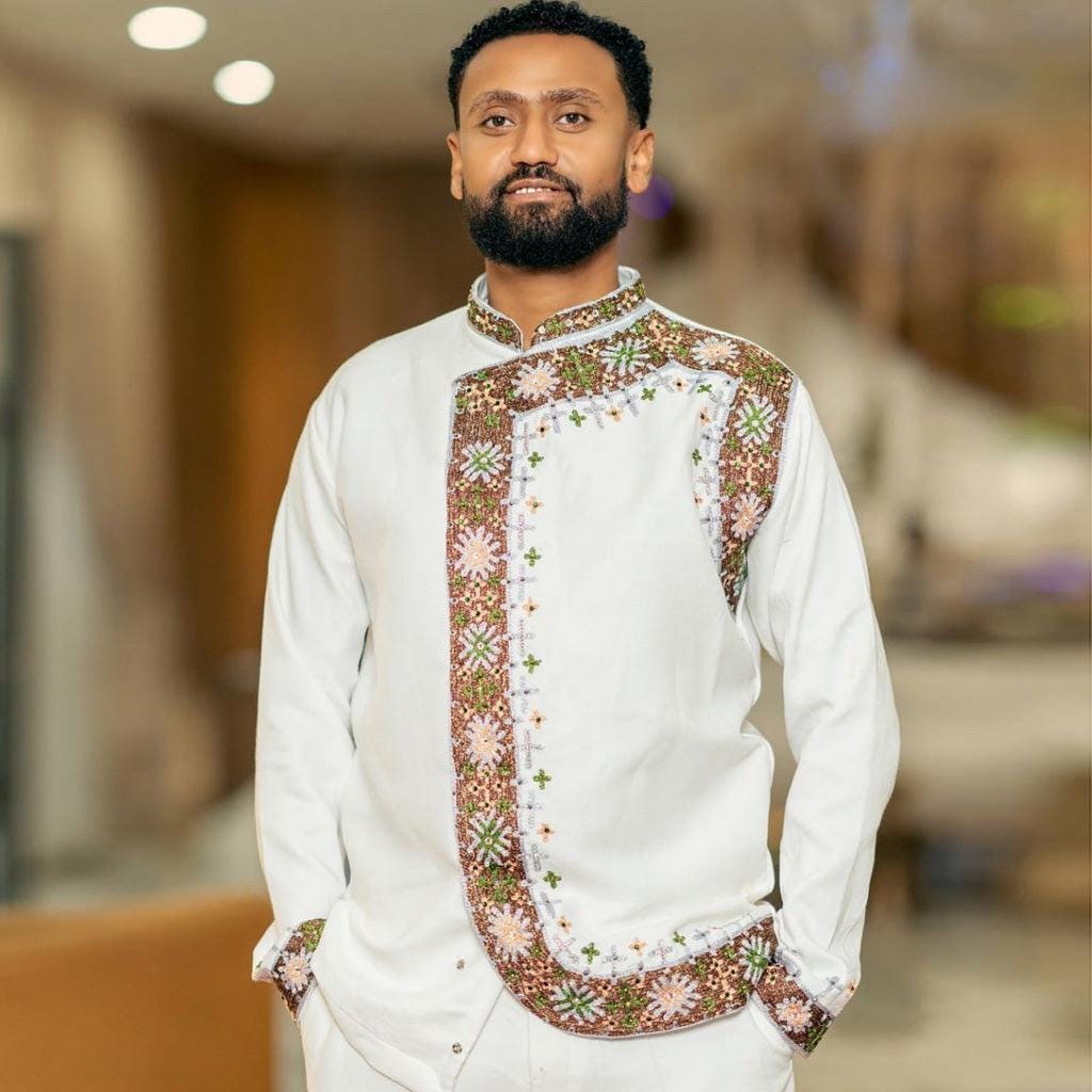 Ethiopian & Eritrean Men’s Traditional Wear | Handwoven Habesha ...