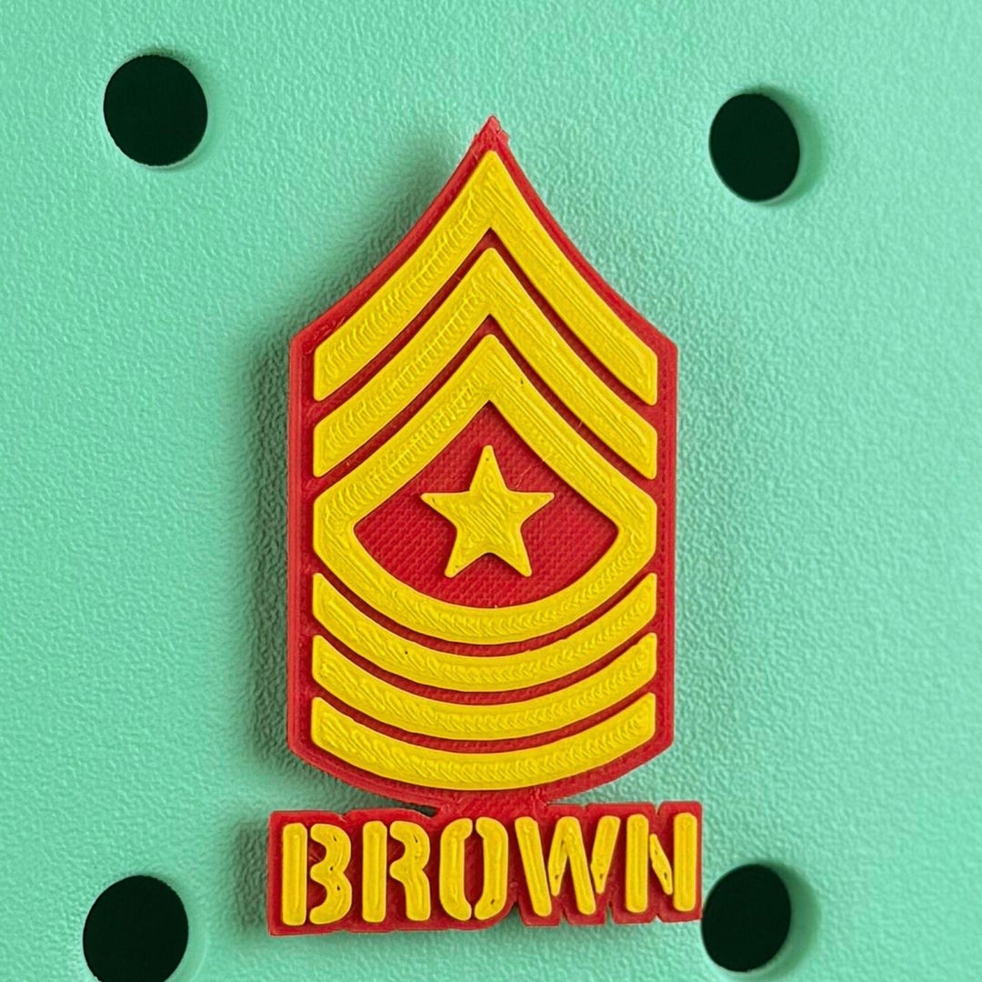 Sgtmaj Bogg Bag Tag, Sergeant Major Bag Charm, Marines Christmas Gift ...